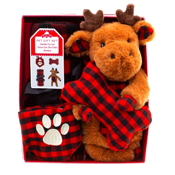 Holiday Time | Dog | Buffalo Plaid Dog Toy Gift Set | Poshmark